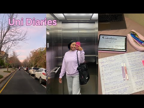 UCT Uni final year diaries | exams | productive days | vlog | computer science student