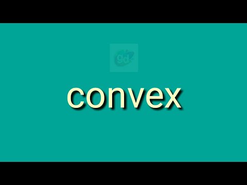 Convex Antonym with meaning//Googul Dictionary//