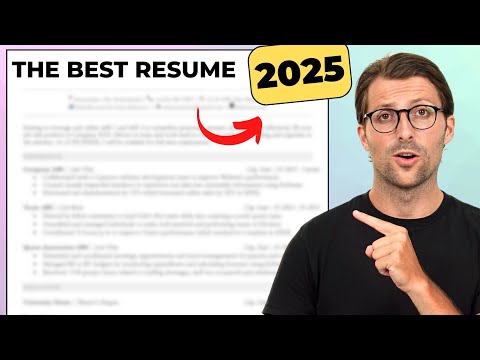 The Best Resume in 2025