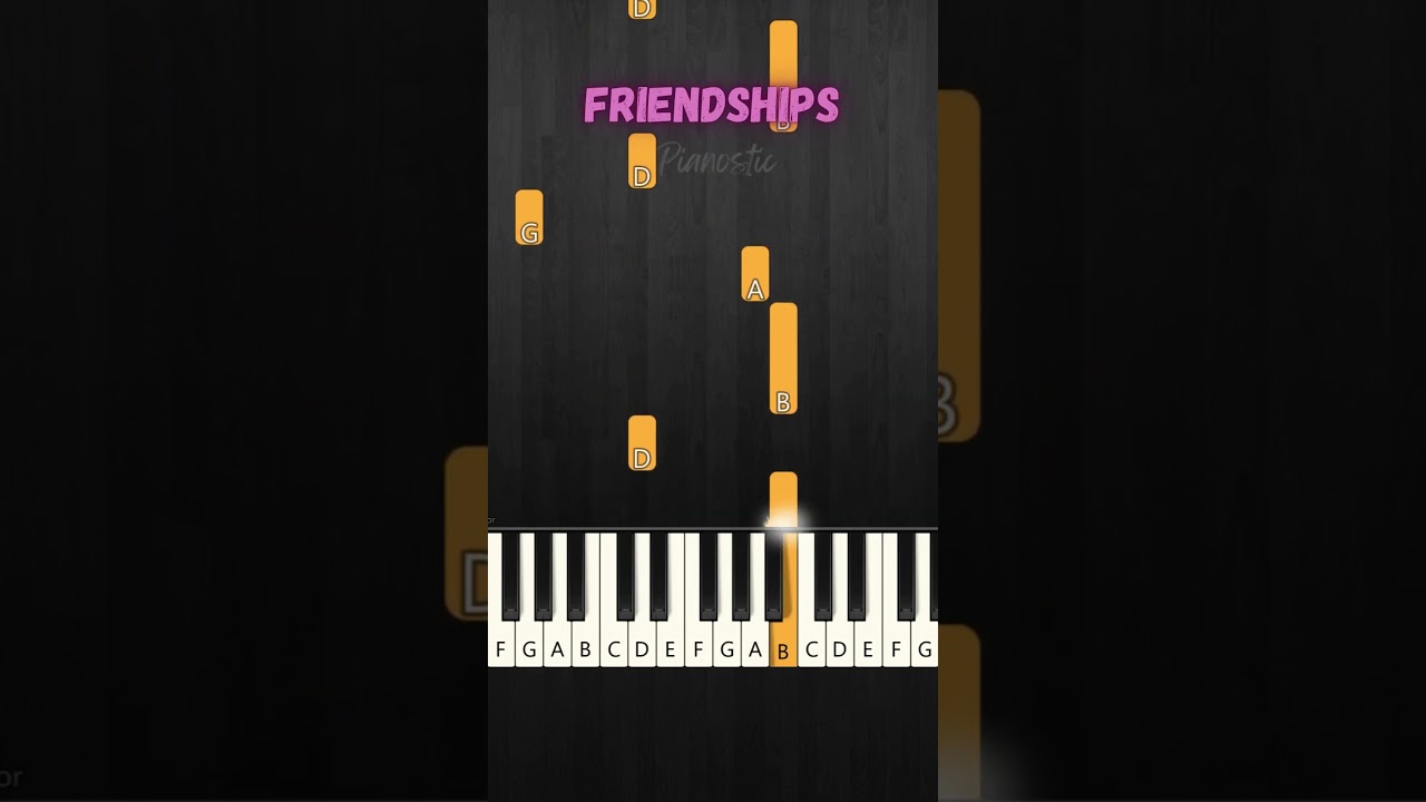 Pascal Letoublon - Friendships 🌈 EASY Piano Tutorial