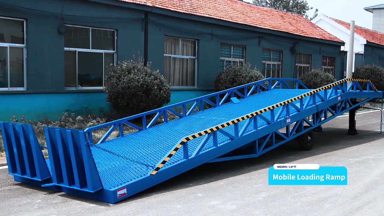 MORN LIFT Product Display --- Mobile Loading Ramp
