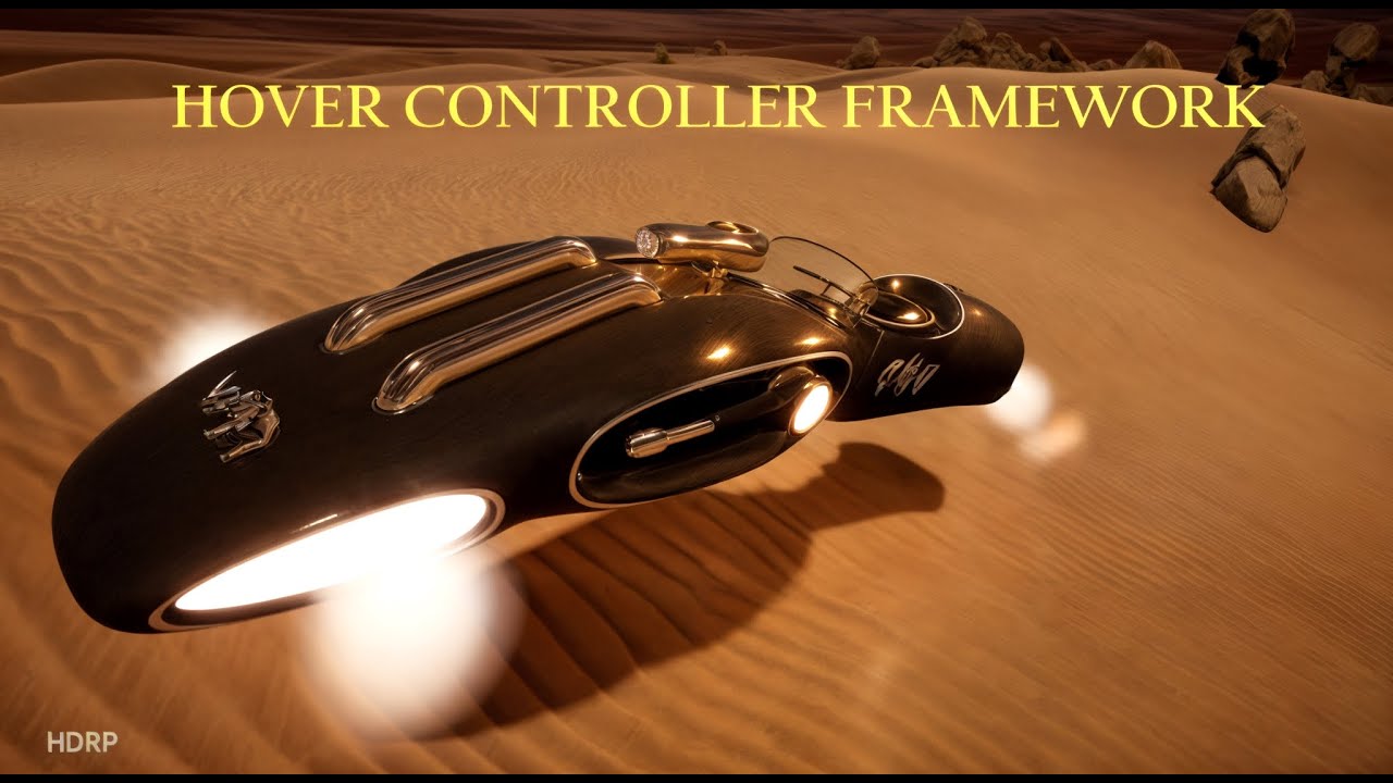 Hovercraft Controller Framework for Unity Asset Store