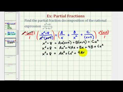 Ex 4: Partial Fraction Decomposition (Repeated Linear Factors) | Math ...