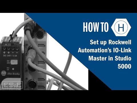 How to setup Rockwell Automation's IO Link Master in Studio 5000