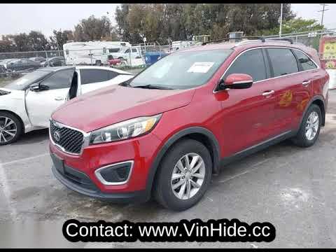 VIN: 5XYPG4A33GG100267 - 2016 KIA Sorento- 2-4L Lx