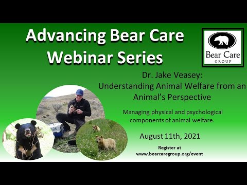 Understanding Animal Welfare from an Animal’s Perspective: Dr. Jake Veasey