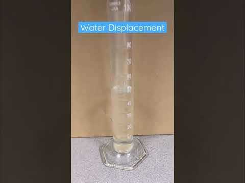How to Find Volume By Water Displacement 💧| Volume of an Irregular Shaped Object