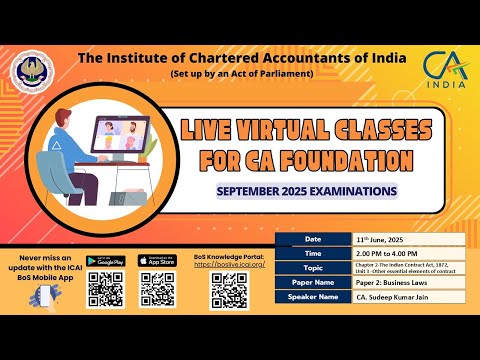 Foundation Paper 2: BL | Topic: Chapter 2: Unit 3 -Other essential...| Session 2 | 11 June, 2025