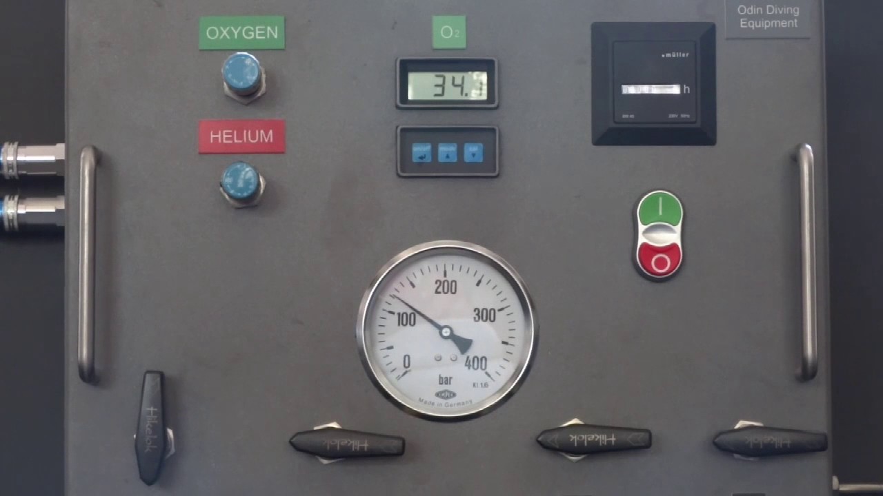 O.D.E. Gas Blending Machine