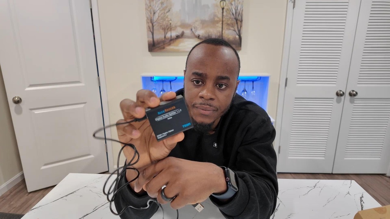 Watch This Review For This Digital Optical Audio Splitter
