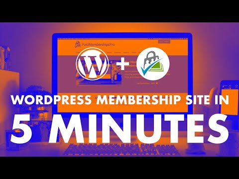 How to Set Up A WordPress Membership Site in Less Than 5 Minutes with Paid Memberships Pro