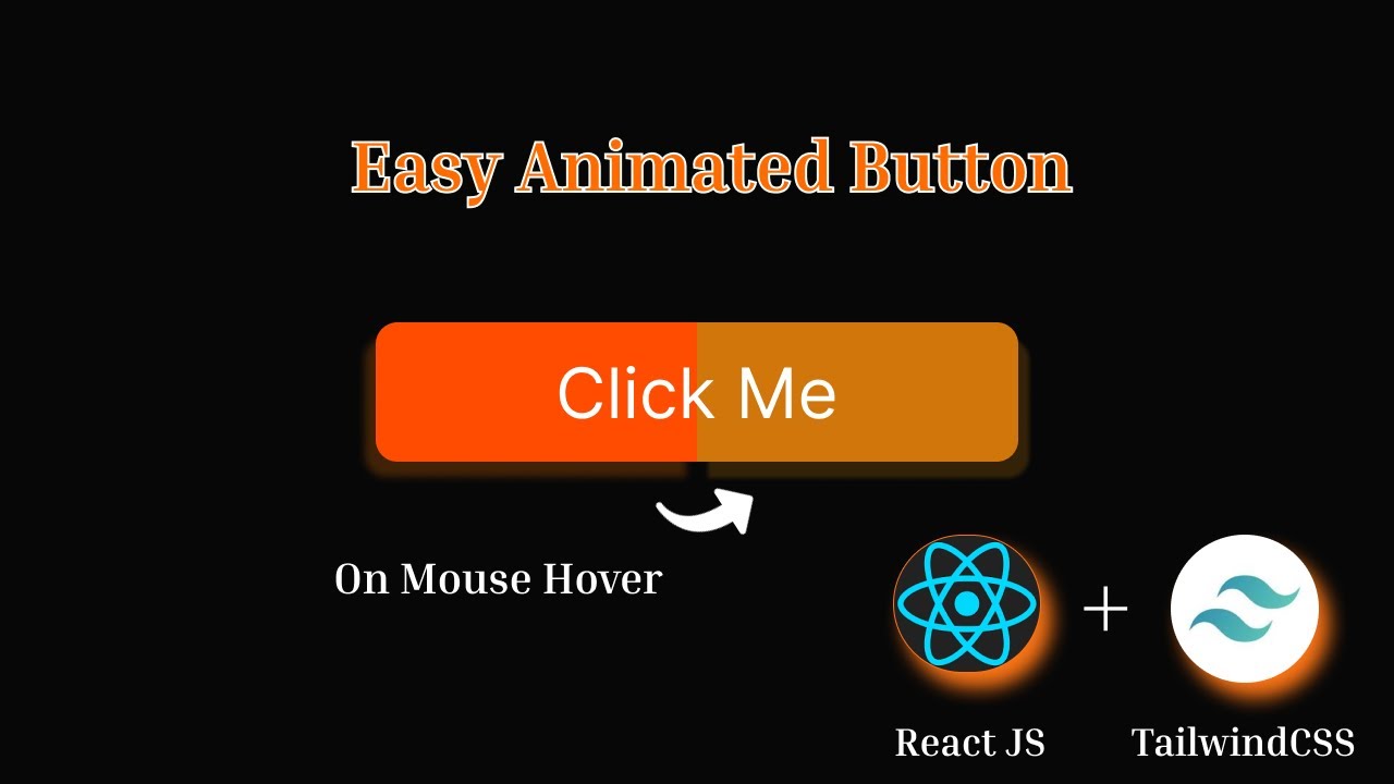 Simple , Easy And attractive Button design with React JS +  TailwindCSS.. #coding