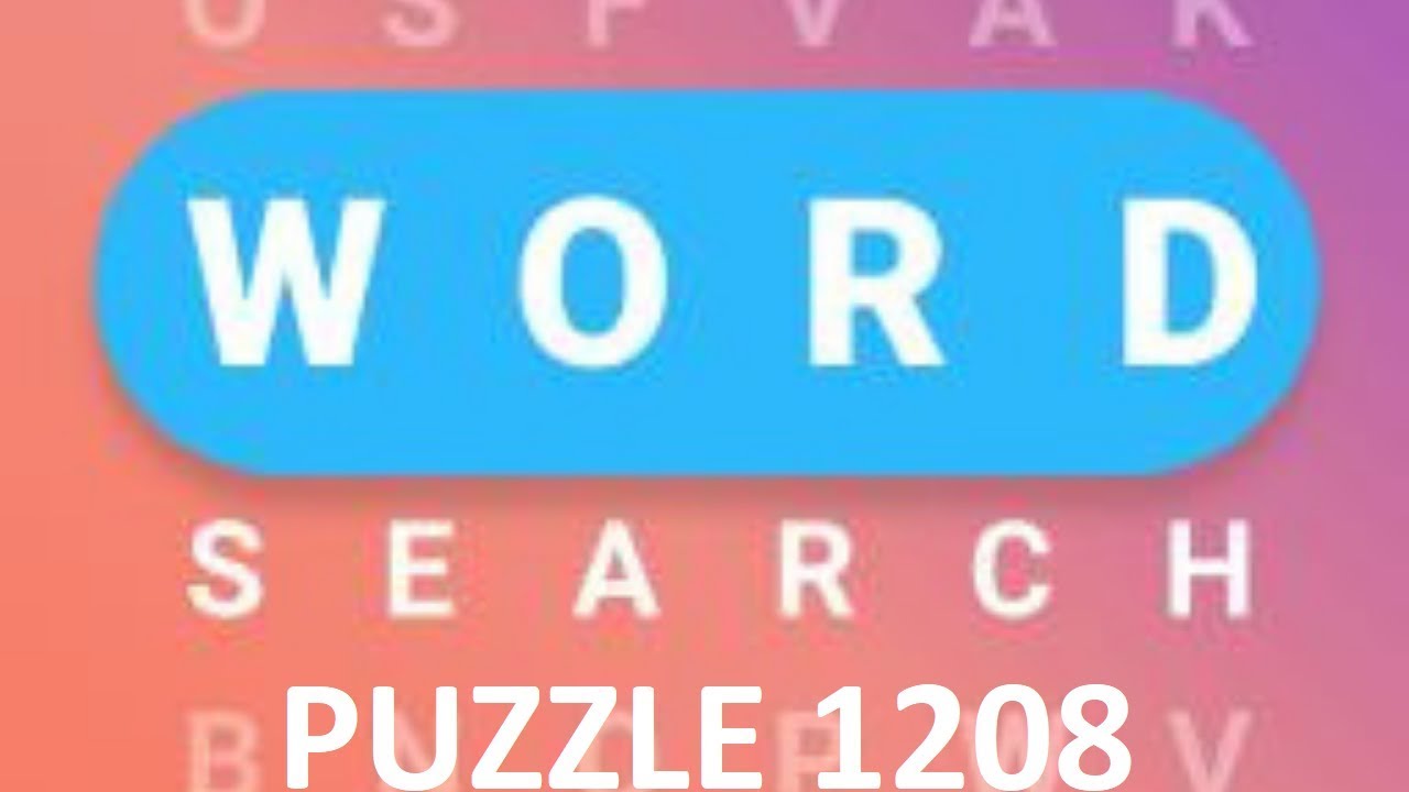 Word Search Week Calendar
