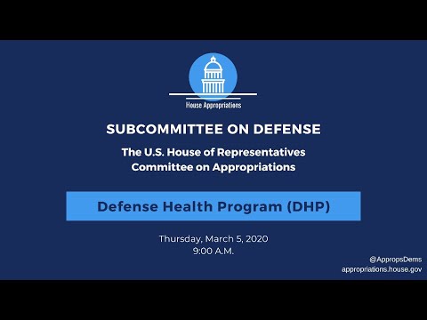 Defense Health Program (DHP) (EventID=110625)