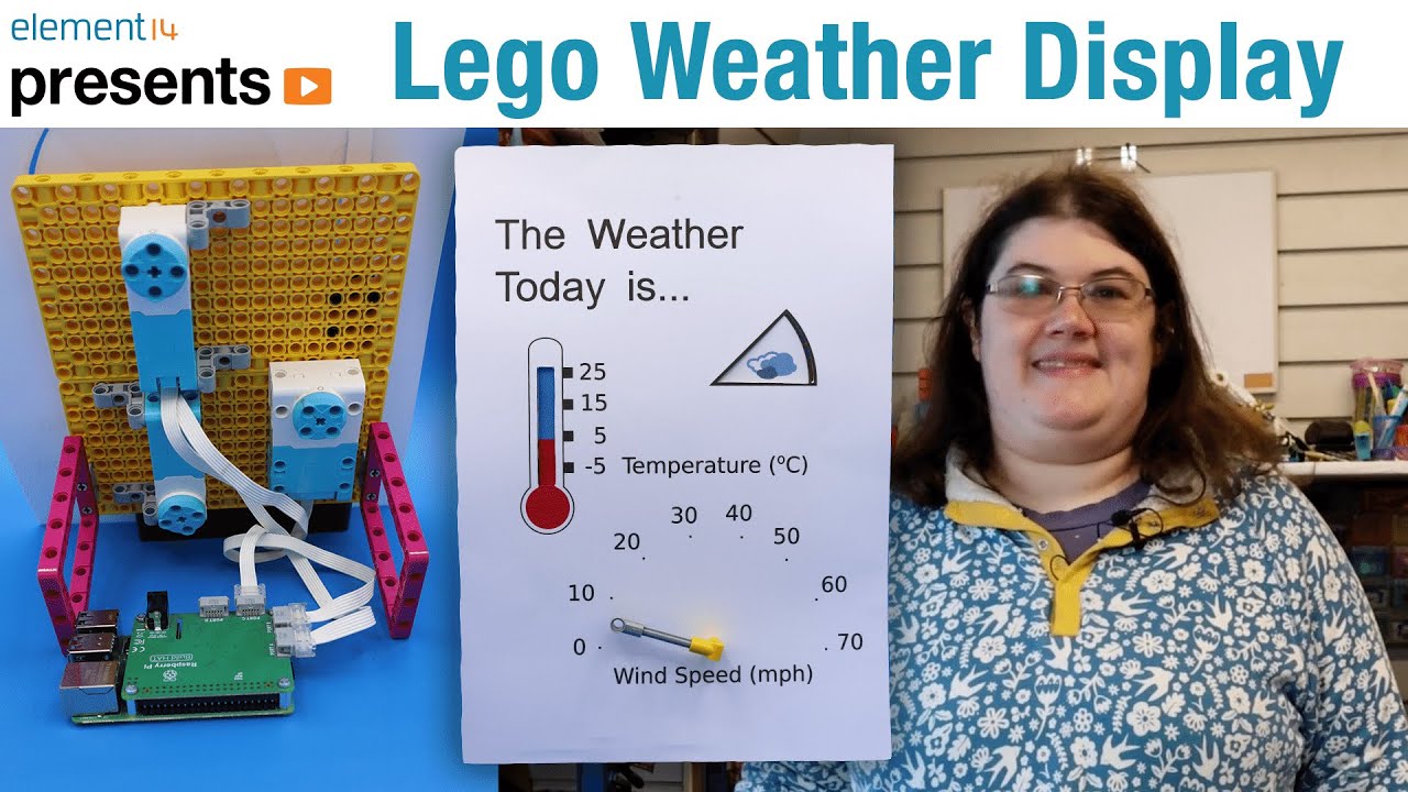 Lego Spike Prime Weather Station with Raspberry Pi -- Episode 543 ...