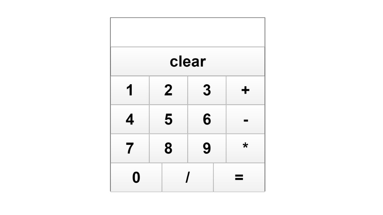 Simple calculator using Pure JavaScript | JavaScript Tutorial