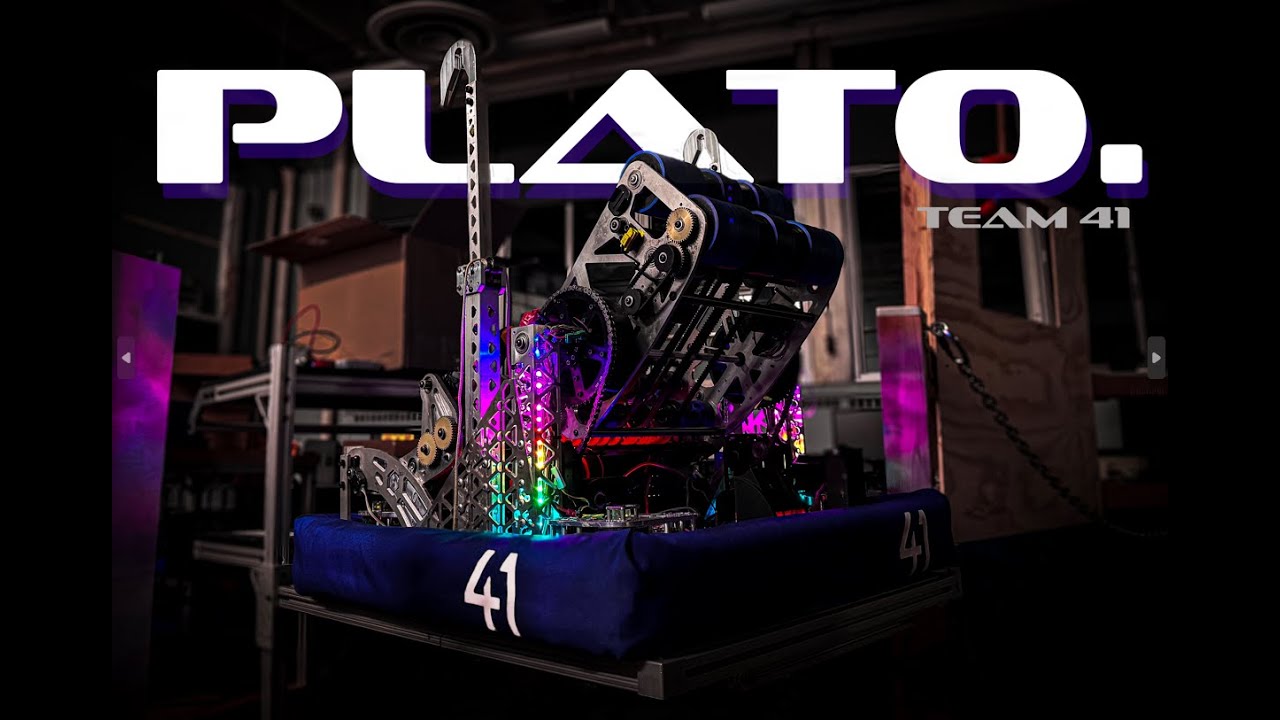 Plato. - Team 41 RoboWarriors 2024 Reveal