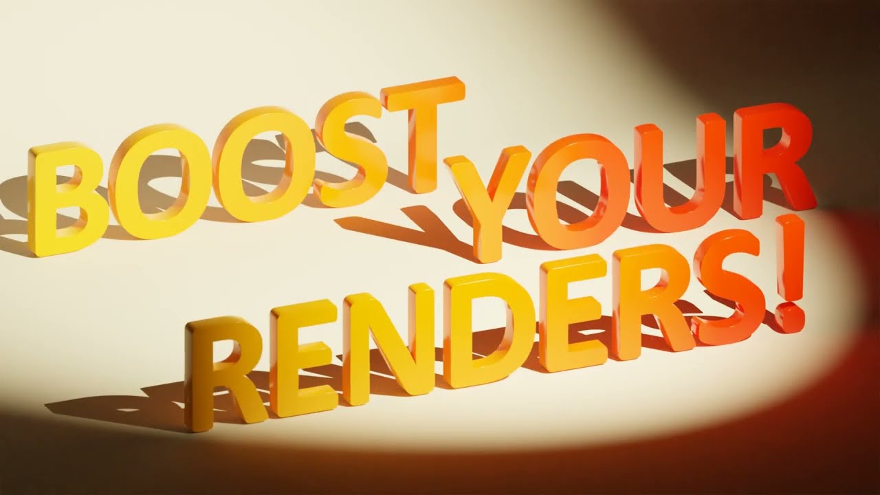 RenderBoost Addon Trailer