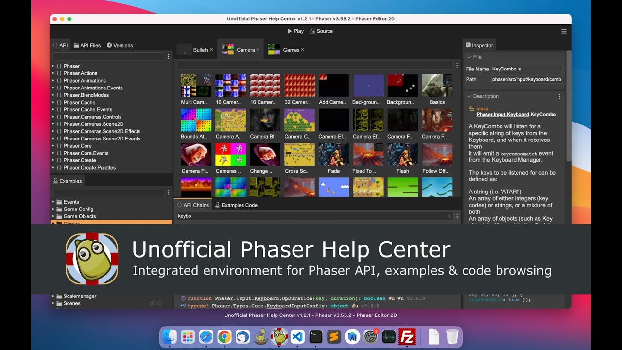 [2022] uPhaserHelpCenter - An integrated documentation environment for Phaser