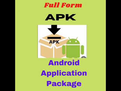 APK full form | Meaning of APK | APK | APK kya hota hai
