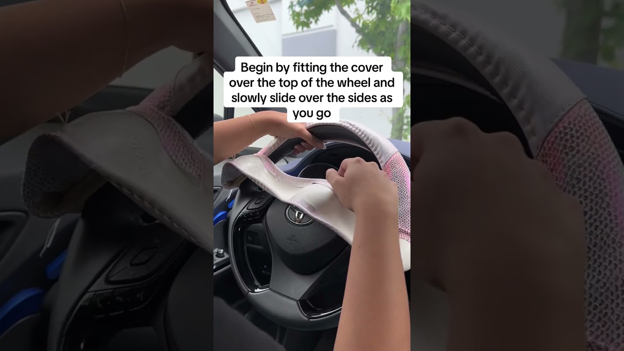 How to Install a Steering Wheel Cover Like a Pro! 🚗💪 Easy Step-by-Step Guide!