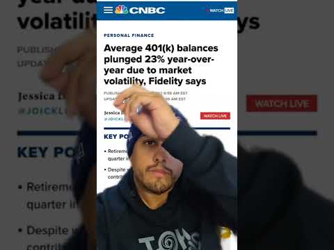 #fidelity says #401k lost an average of 23%