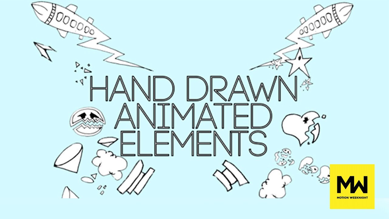 Hand Drawn Animated Elements 01