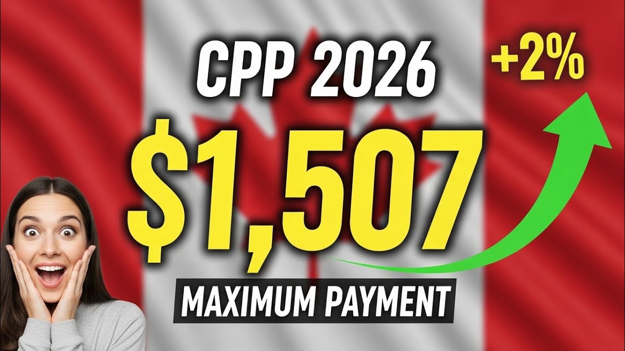 CPP 2026 Update: How Much Will You Get? ($1,507 Max)