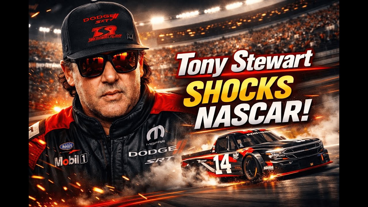 Tony Stewart SHOCKS NASCAR! “Smoke” Returns at Daytona in 2026 Truck Series 🔥