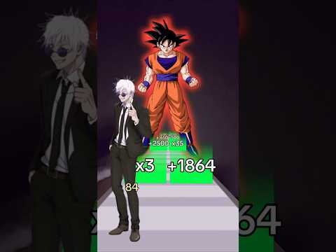 Goku versus Gojo duel(filter)