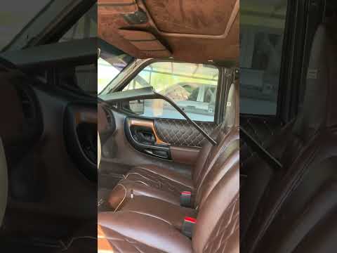 2001 ranger new interior leather seats. Suede headliner with sunroof #ranger #rangerxlt