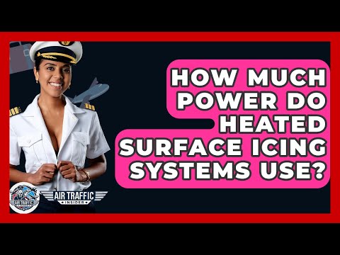 How Much Power Do Heated Surface Icing Systems Use? - Air Traffic Insider