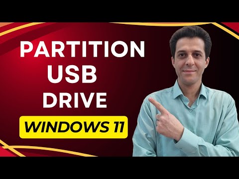 How to Partition a USB Flash Drive in Windows 11