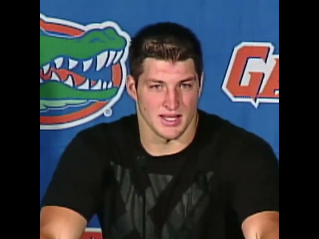 Tim Tebow the promise speech, Florida Gators,: Remembering Tim Tebow's ...