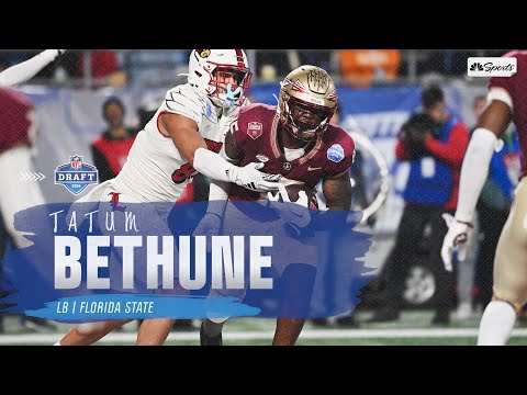 Watch 49ers seventh-round draft pick Tatum Bethune's college highlights | NBC Sports Bay Area