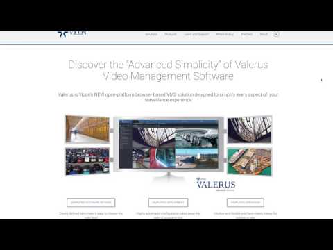 Building Product: Valerus Video Management System [1034bef] | ARCAT