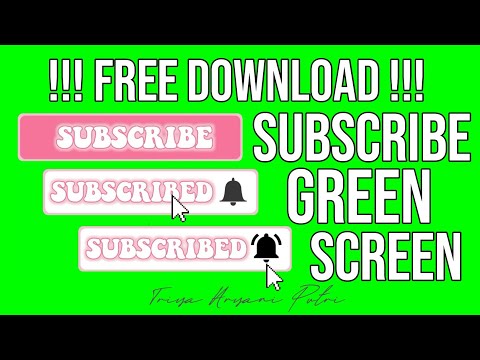 PINK SUBSCRIBE BUTTON GREEN SCREEN FREE DOWNLOAD 2019 !!!