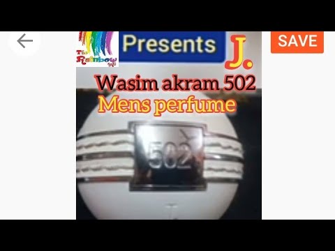 The rainbow info presents j.mens perfumes/wasim akram 502 j.by junaid jamshaid