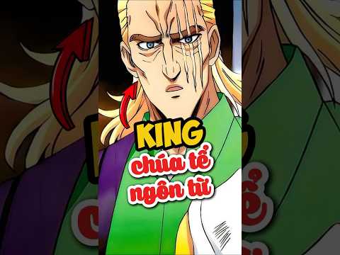 Lời nói của King đáng sợ như nào? #anime #onepunchman #saitama #king #shorts