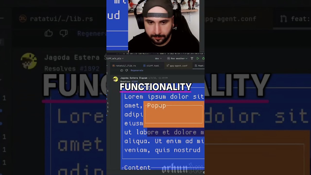 GitHub preview in RustRover