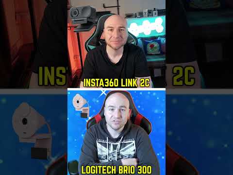 Which Webcam Microphone Is Better? | Insta360 Link 2C vs Logitech Brio 300