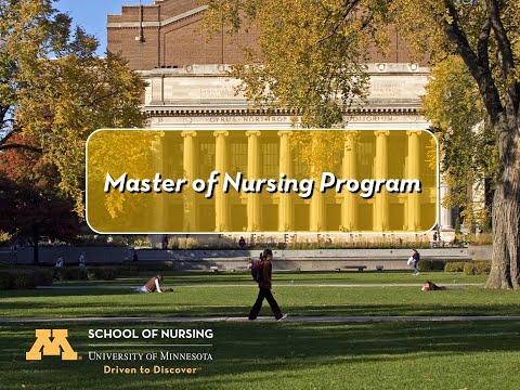 University of Minnesota Master of Nursing Information Session 2021