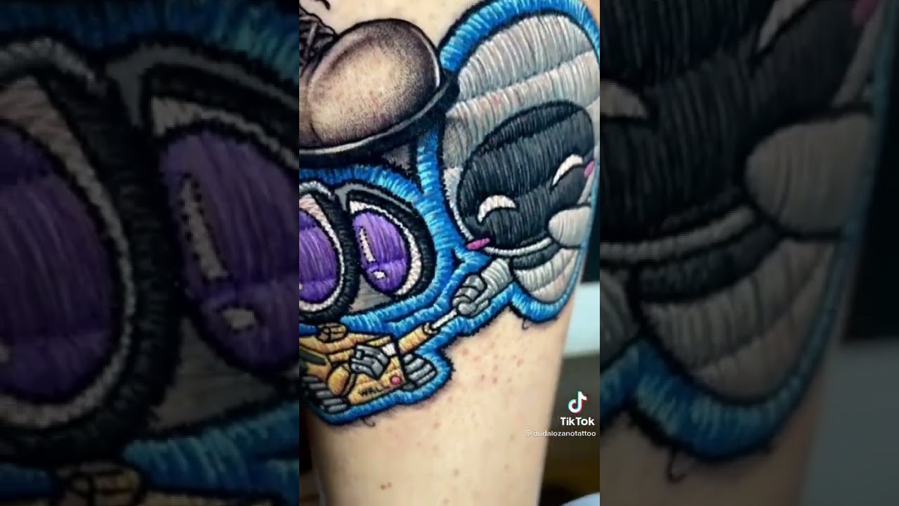 Wall -e tattoo