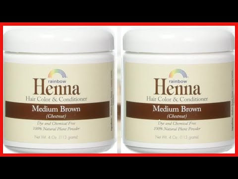 Rainbow Research Henna Hair Color and Conditioner, Persian Brown Chestnut, 4 Ounce (HEN40004)