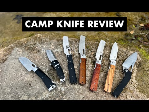 7 Camp knife review | easy best hiking camping backpacking recipes
