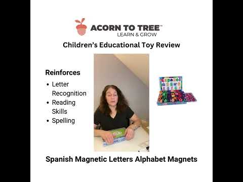 Spanish Magnetic Letters Alphabet Magnets2