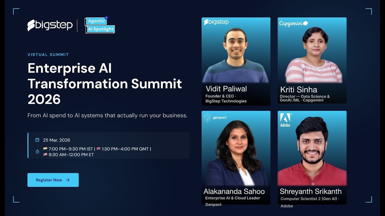 Why 73% of Enterprise AI Projects Fail — And How to Fix It | AI Transformation Summit 2026