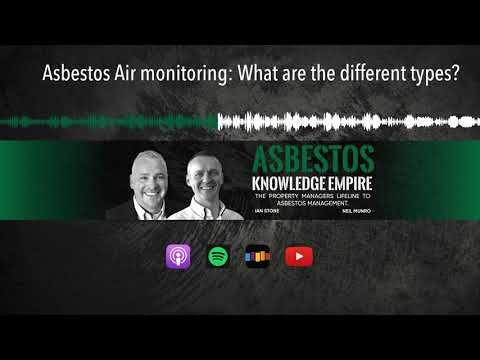 Asbestos Air monitoring: What are the different types?