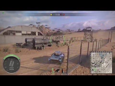 WoT PS4: Scorpion’s Pass Map Video – The Armored Patrol