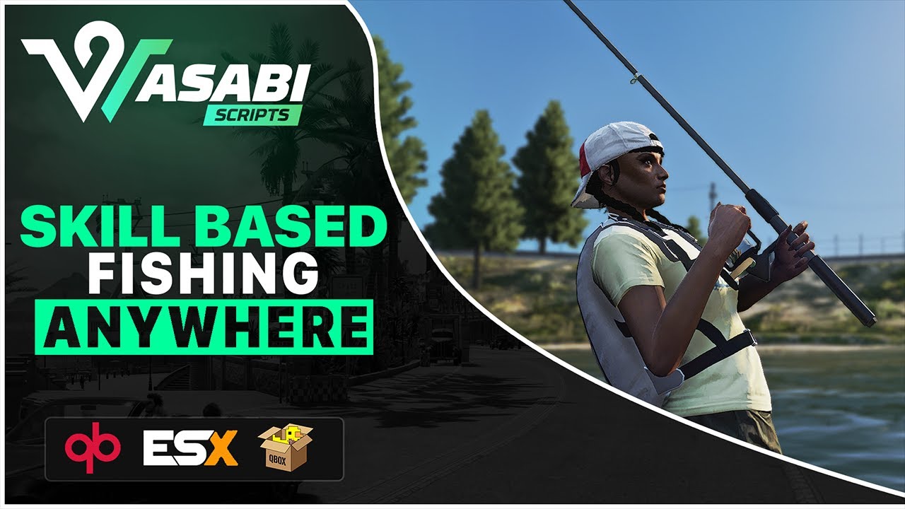 [ESX/QBCore] Wasabi's Fishing v2[Fish Anywhere] - FiveM Releases - Cfx.re Community
